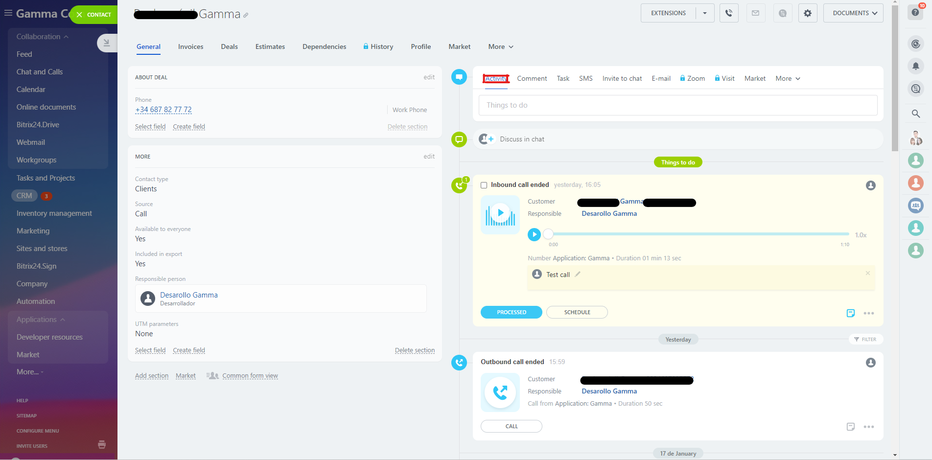 Integration with Centrex Gamma โดย Gamma