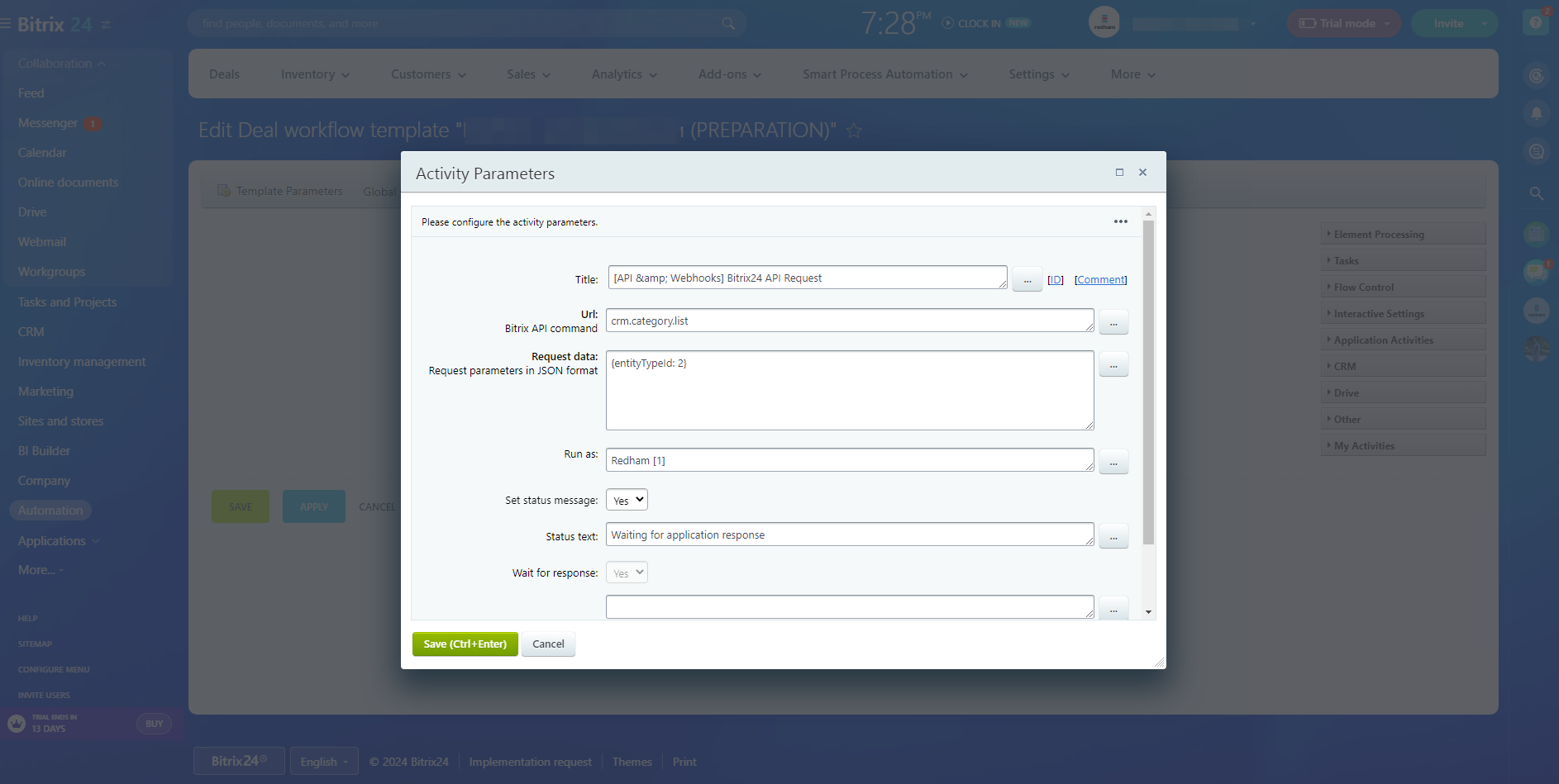 API & Webhooks par Redham Digital