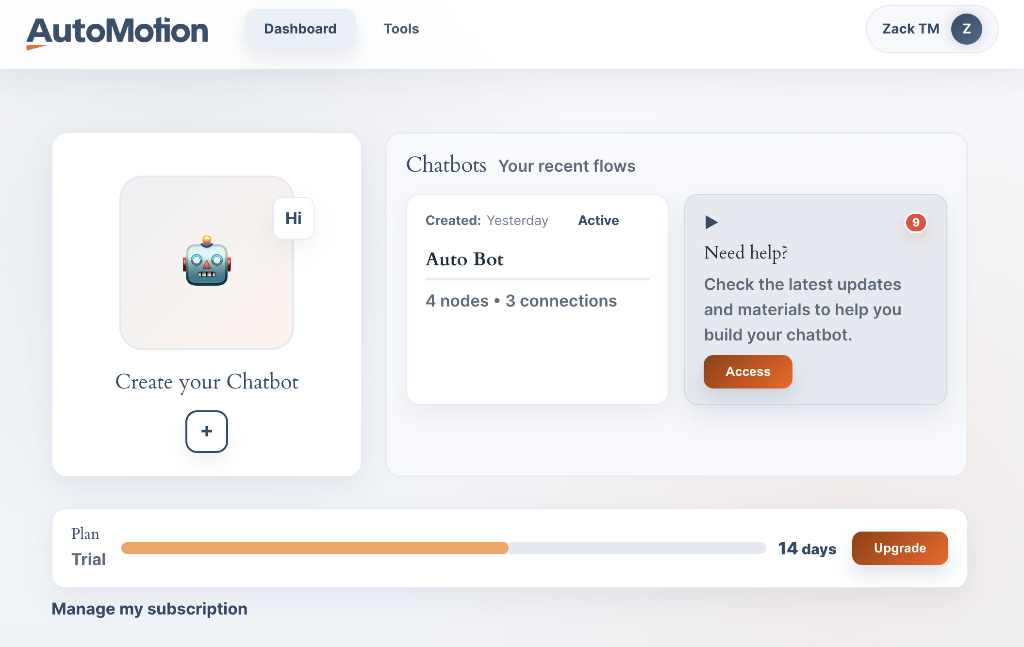 Automotion de TenGate LLC