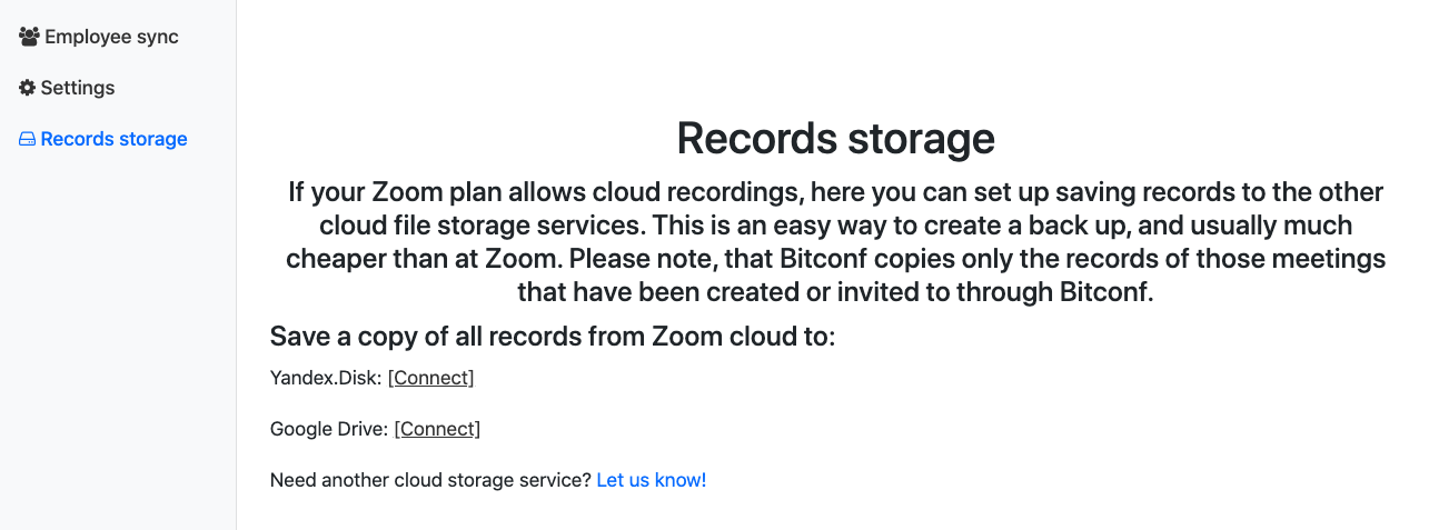 Advanced Zoom integration – BitConf