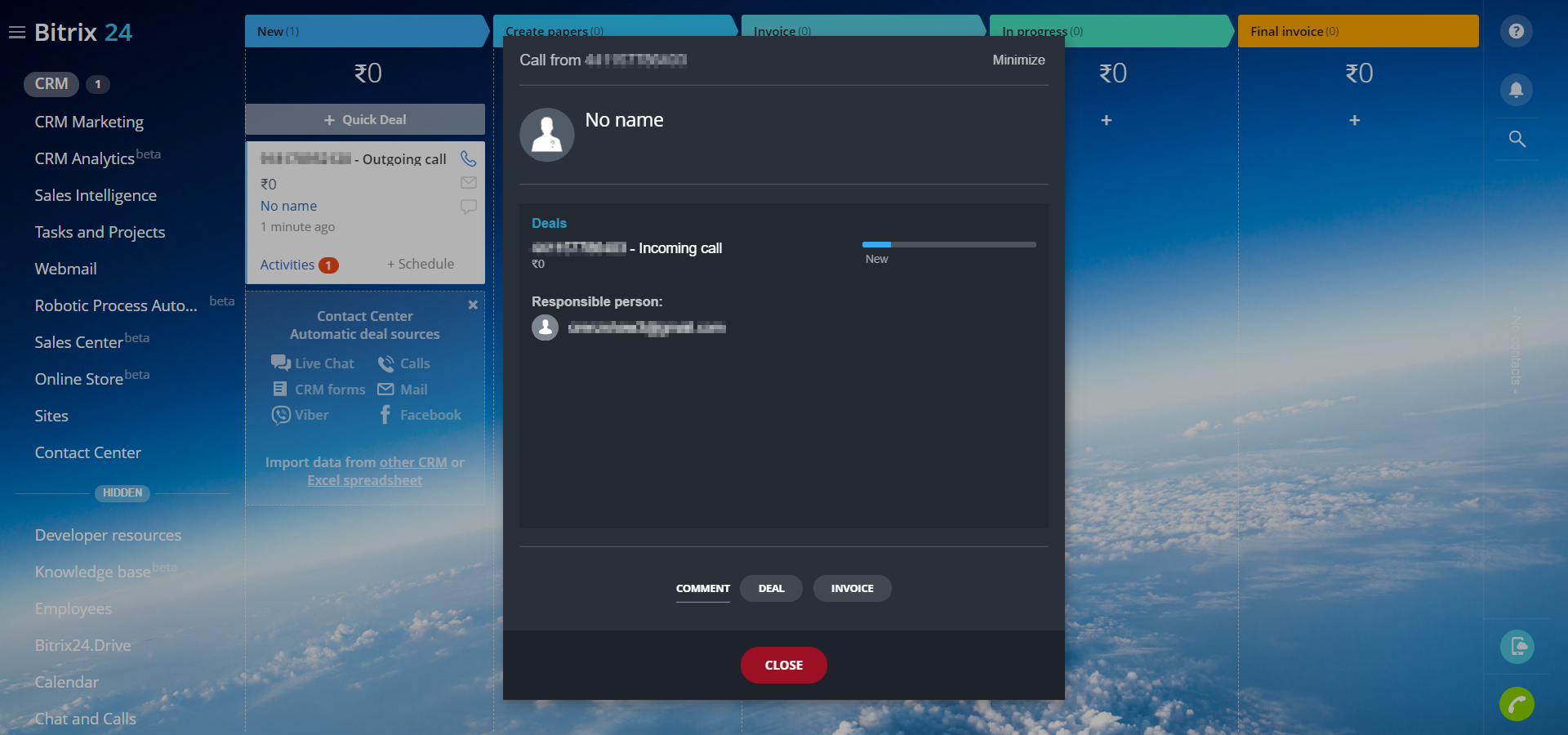Servetel for Bitrix24 de Servetel