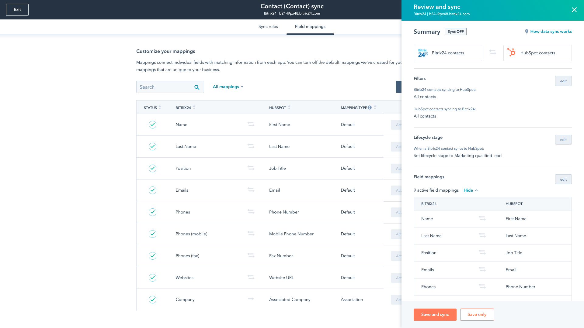 HubSpot de HubSpot OAuth