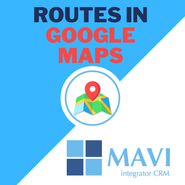 Routes in Google Maps - Scripts de MAVI