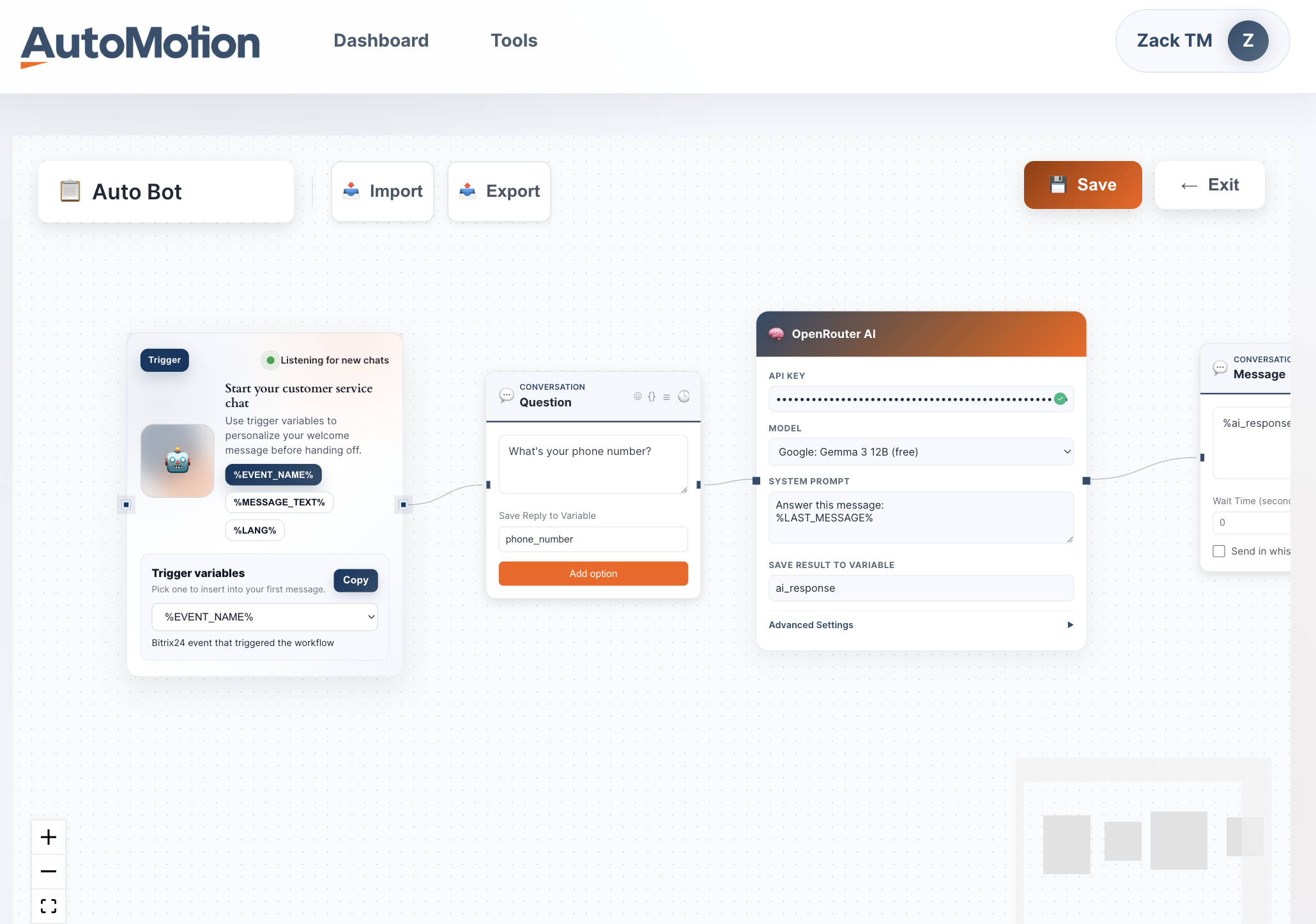 Automotion de TenGate LLC