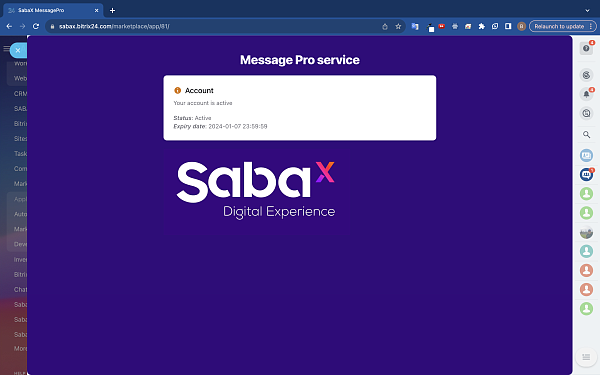 SabaX MessagePro